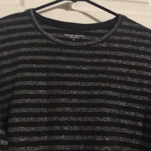 Laura Scott | Tops | Laura Scott Ladies Sparkle Long Sleeve Top | Poshmark